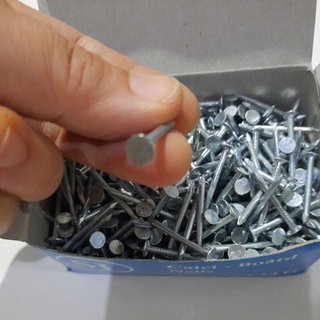 Jual 1 Kotak Paku grc 1 inch 400 gram paku triplek paku payung paku ...