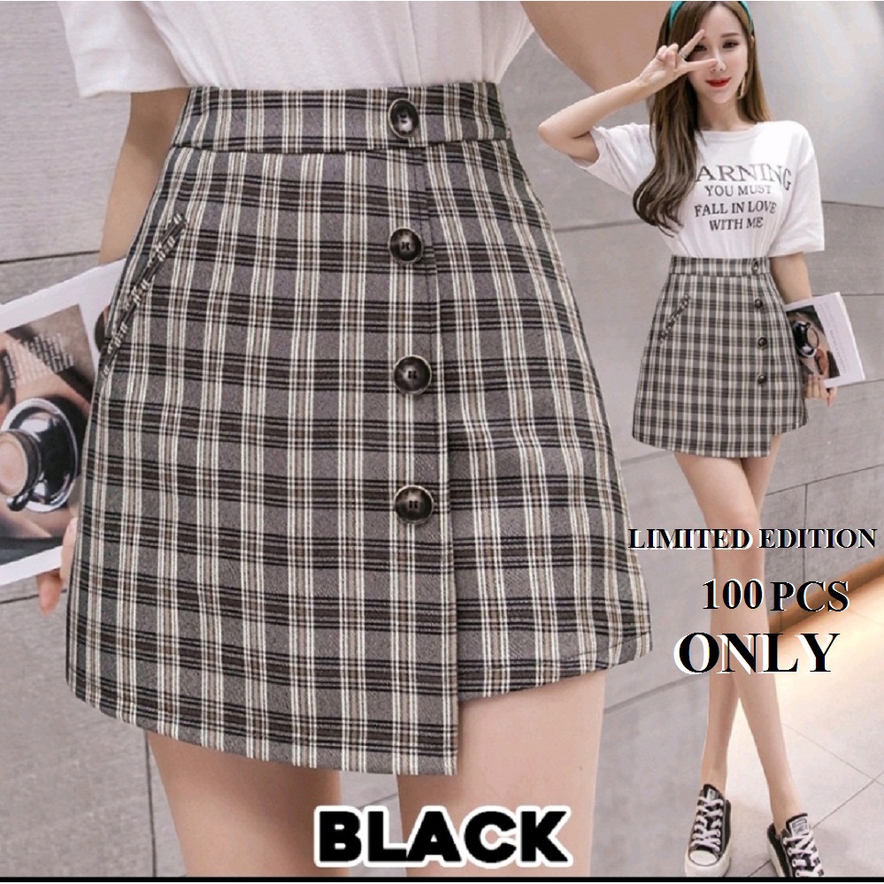 Jual ROK CELANA KOTAK PENDEK / KOREAN MINI SKIRT / ROK CELANA WANITA ...