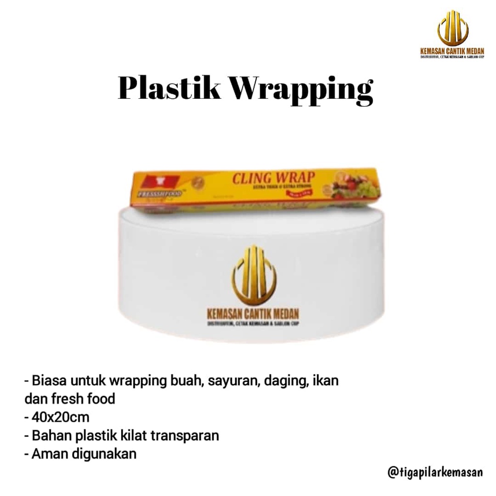 Jual wrapping/plastic wrap/cling wrap | Shopee Indonesia