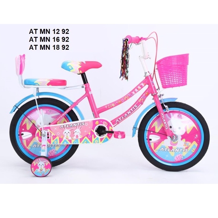 Jual Sepeda Mini Anak ATLANTIS 12inch Keranjang Plastik Ban Pompa ...