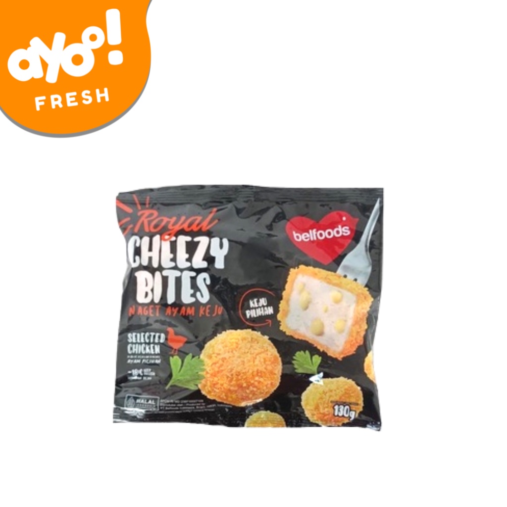 Jual Belfoods Royal Cheezy Bites 130 g Pack | Shopee Indonesia