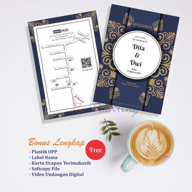 Undangan Pernikahan Batik | Shopee Indonesia