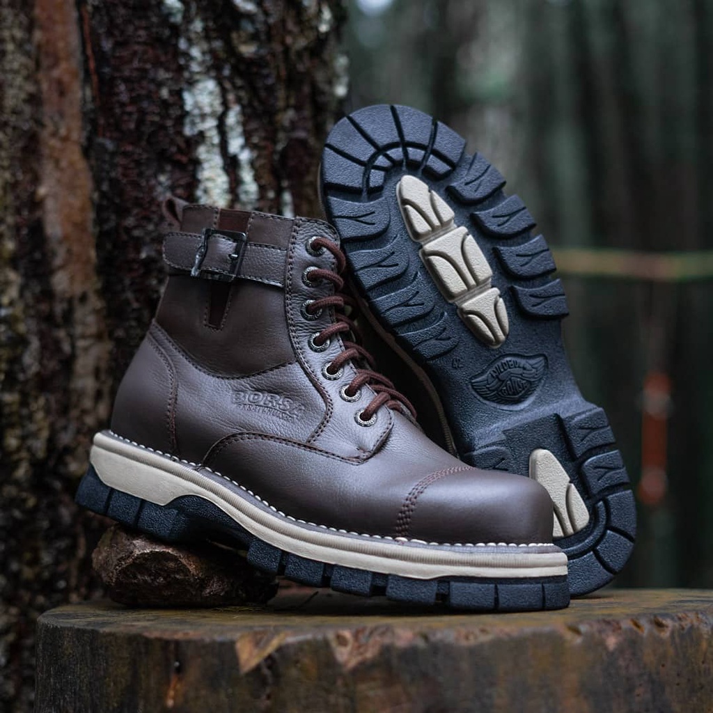 Jual SEPATU BOOT KULIT BORSA AVIATOR - ORIGINAL LEATHER BOOTS FOR ...