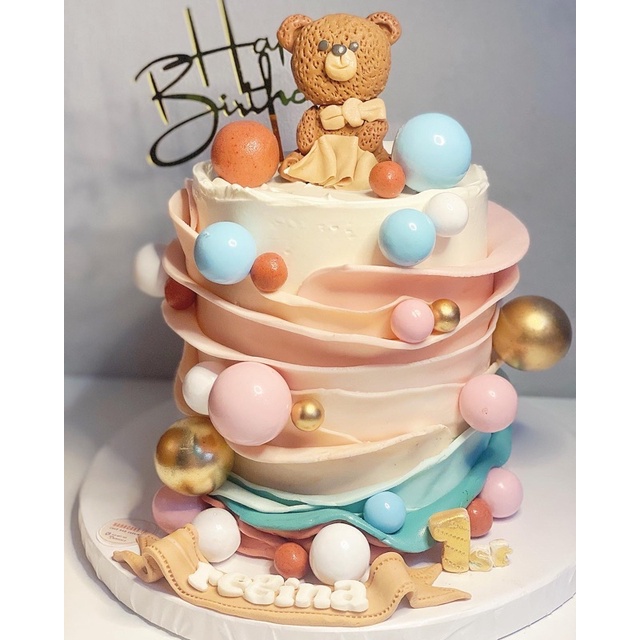 Jual custom cake ulang tahun anak/kue ulang tahun custom bayi/smash ...