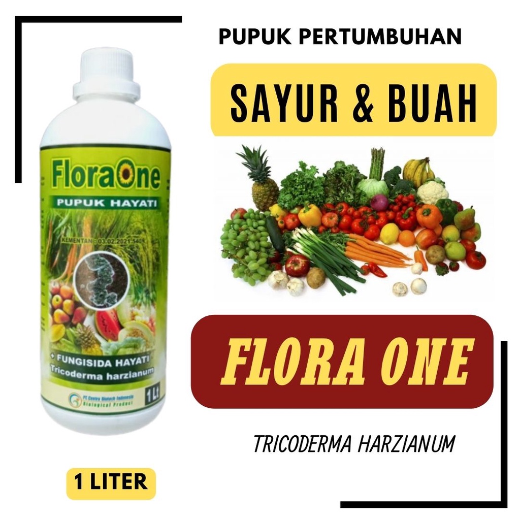Jual Pupuk Hayati 1 Liter Fungisida Hayati Tricoderma Harzianum Cair Cegah Layu Fusarium ...