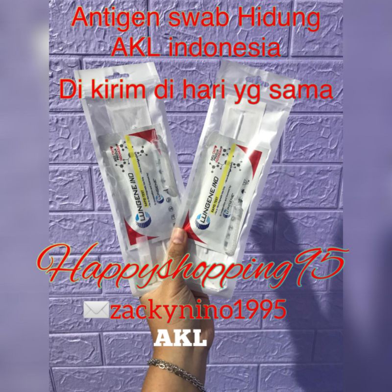 Jual Alat Test Swab Antigen Hidung Termurah 100% Original 1Pcs (MERAH ...