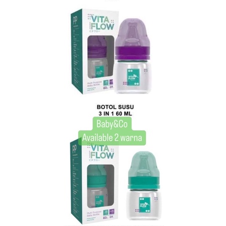 Jual Botol susu vitaflow botol susu vita flow 60ml | Shopee Indonesia