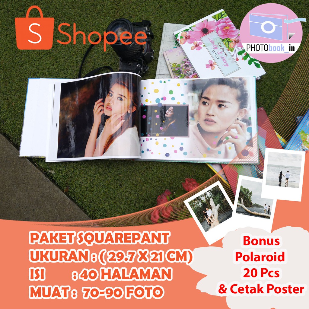 Jual Promo Photobook album foto ala majalah hardcover ( paket SQUARE ...