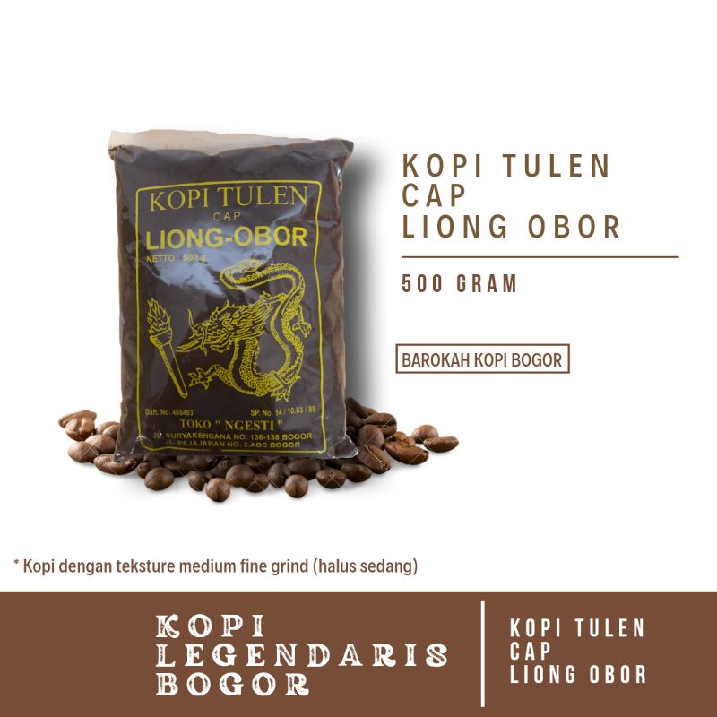 Jual Kopi liong 500gram Cap obor | Shopee Indonesia