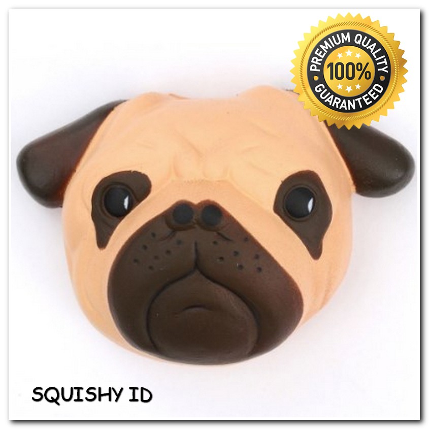 Jual Squishy Dog Head Squishy I Love Dog Pitbull I Love Squishy ...