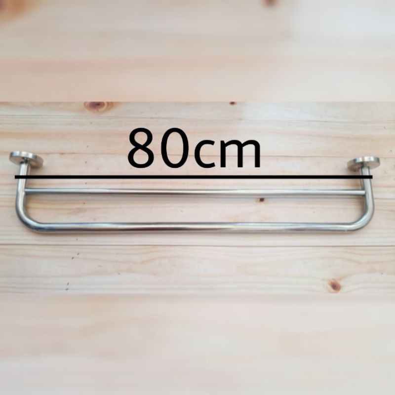 Jual Rak Handuk Gantungan Handuk Towel Rack 80 cm Tempat Handuk 60cm ...