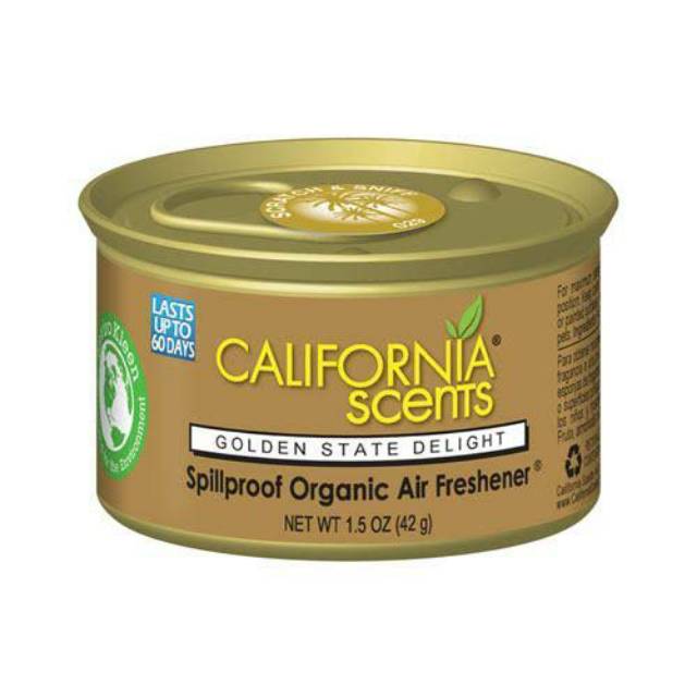 Jual Parfum Pengharum Pewangi Mobil CALIFORNIA SCENTS Golden State ...
