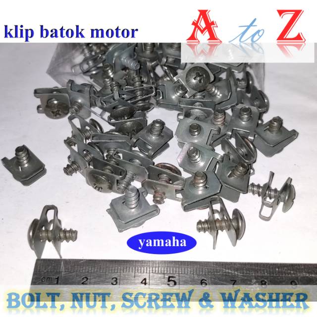 Jual Baut body motor/sekrup/skrup/klip bodi/klip batok motor | Shopee ...