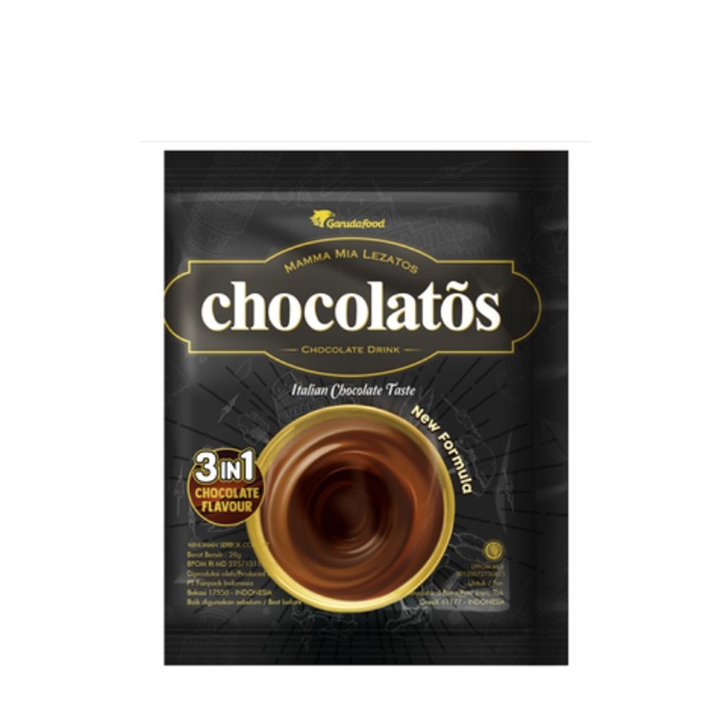 Chocolatos Chocolate Drink 28 gr x10 | Shopee Indonesia