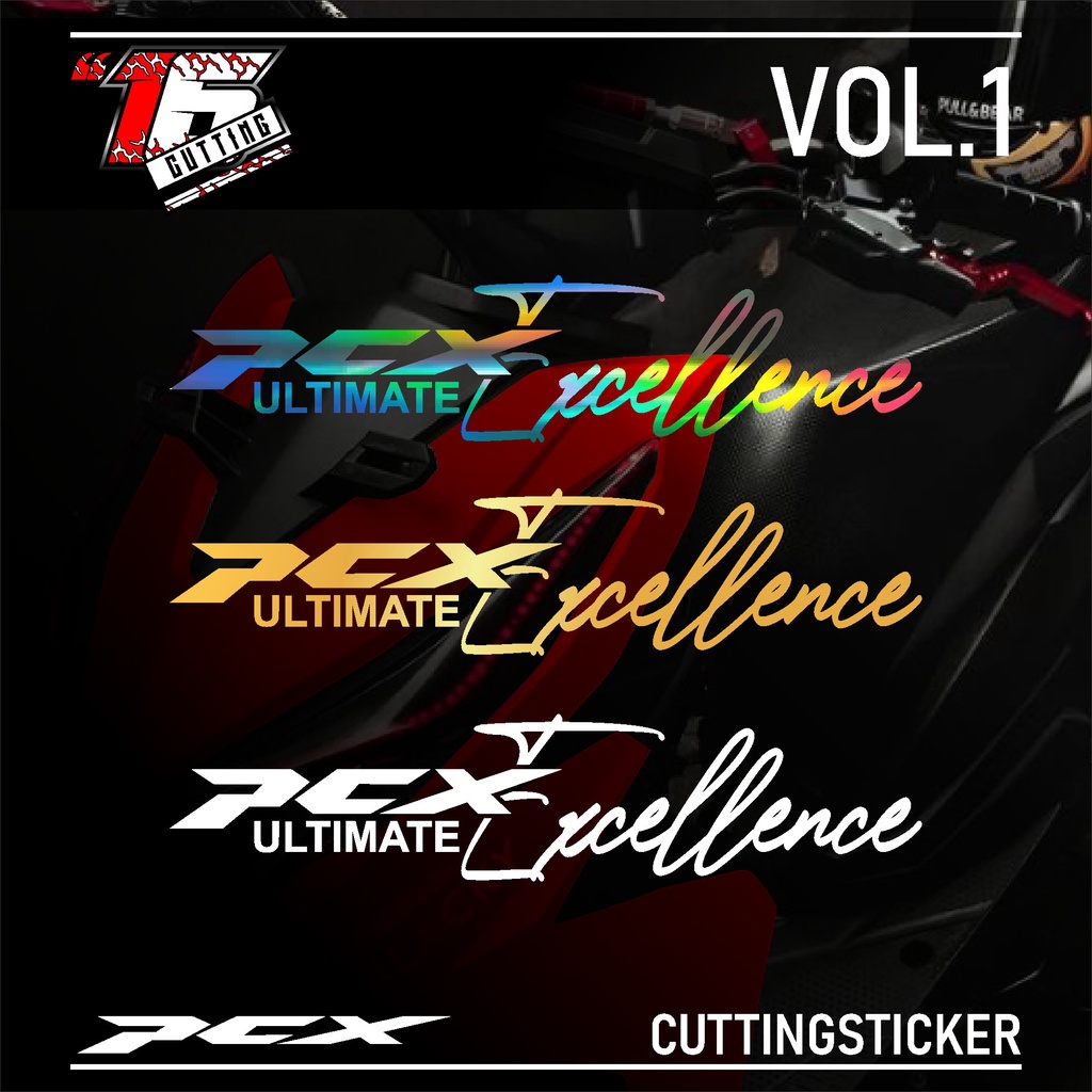 Jual Cutting Sticker PCX - Stiker Lis Variasi Motor Honda PCX Street ...