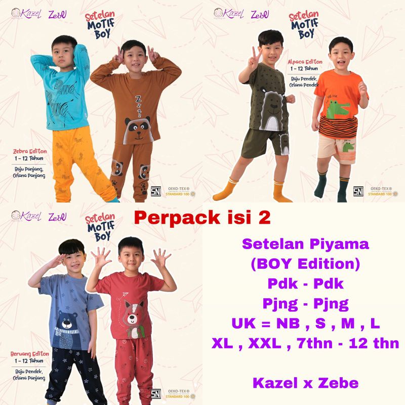 Jual Setelan Kazel X Zebe New (isi 2 stel) Indonesia|Shopee Indonesia Jual Setelan Kazel X Zebe New (isi 2 stel) Indonesia|Shopee Indonesia