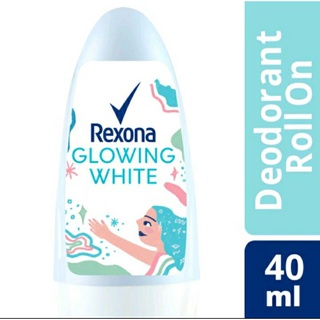 Jual Rexona Deodoran (glowing white) biru 40ml | Shopee Indonesia
