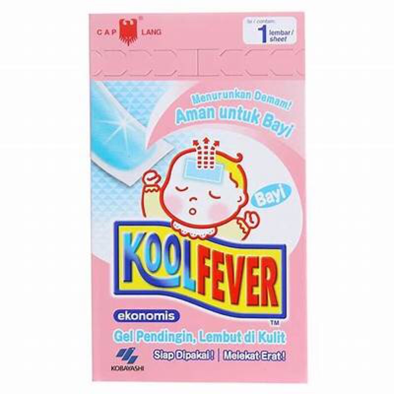 Jual Kool Fever Bayi Kompres Demam Bayi 1 Sachet | Shopee Indonesia