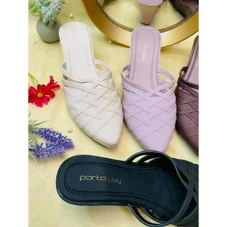 Jual [ BEST SELLER ] Sendal Porto Lady Sandal Hak Sandal Heels Karet ...