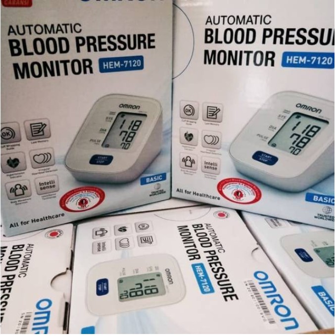 Jual Tensi Digital Omron Hem 7120 | Cek Tensi Otomatis | Shopee Indonesia