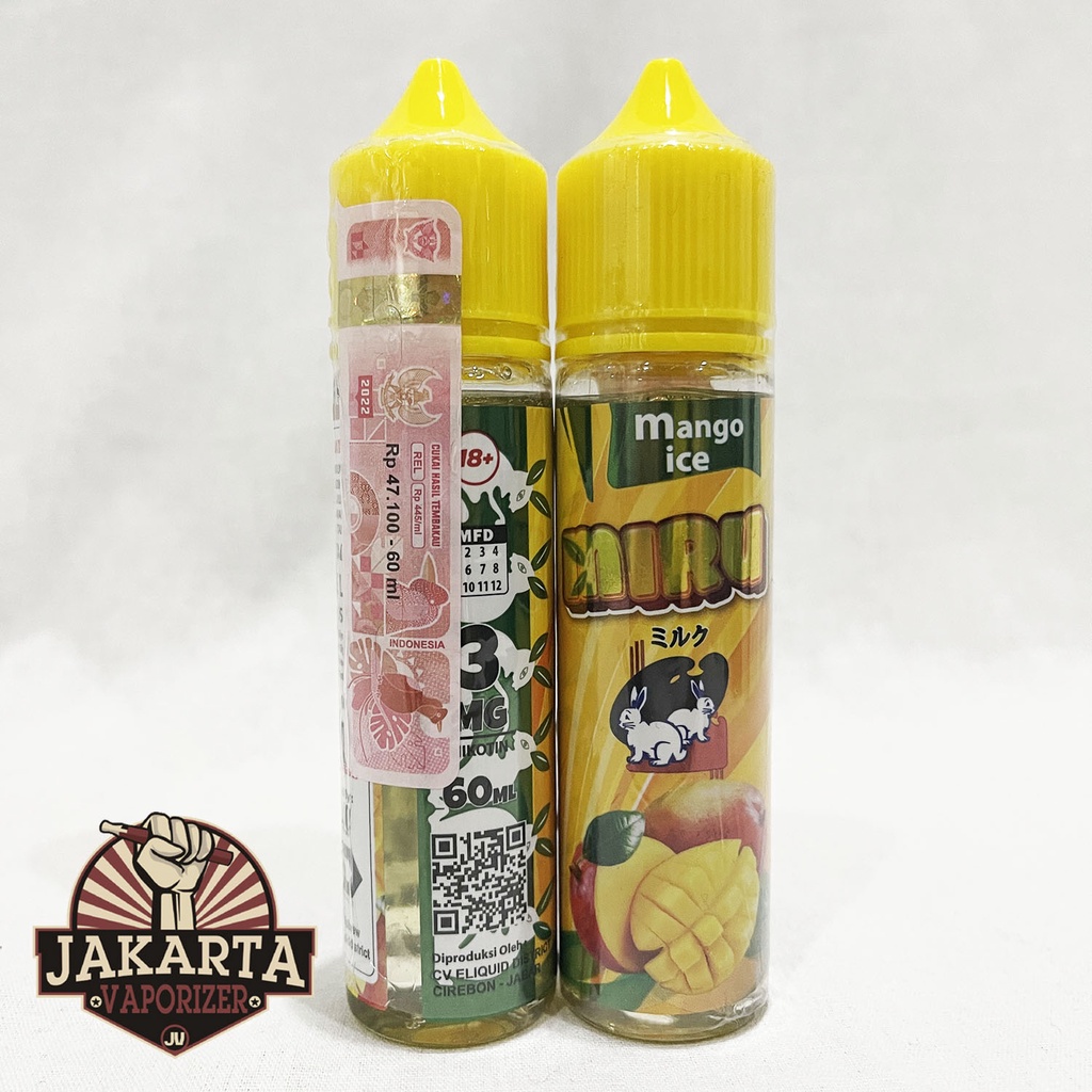 Jual MIRU MANGO ICE 60ML 3MG BY JOZOJO | Shopee Indonesia