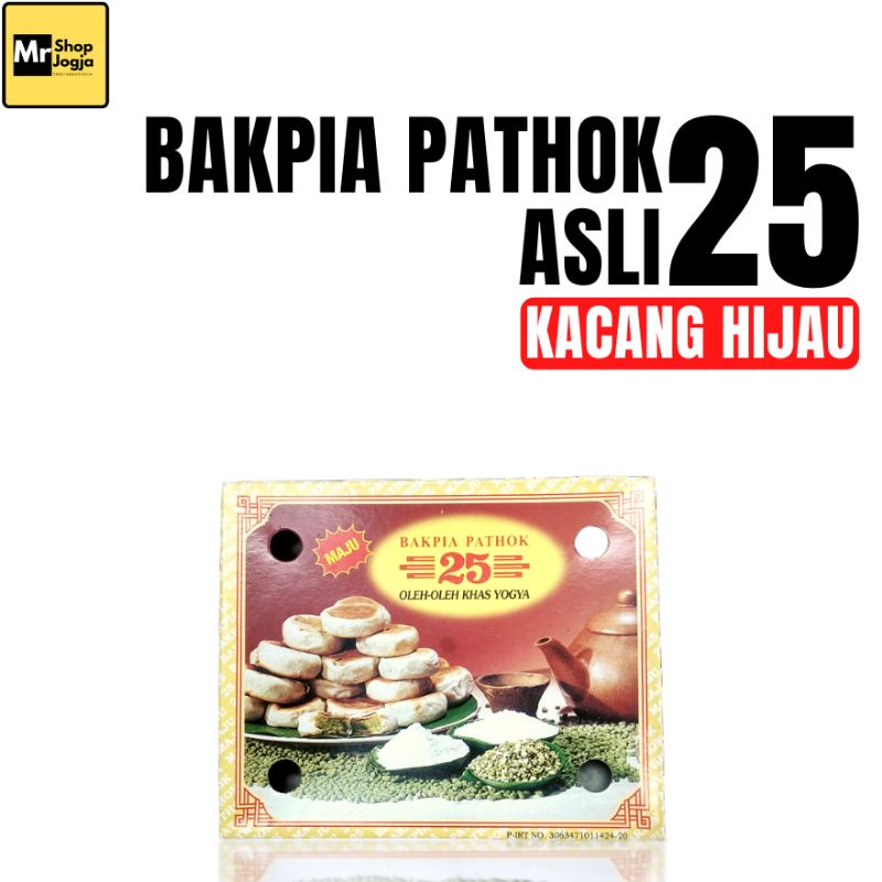 Jual Bakpia Pathok 25 Asli Original Kacang Hijau | Shopee Indonesia