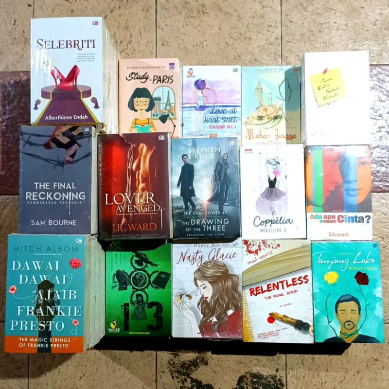Jual ( PROMO BUKU MURAH ORIGINAL ) NOVEL DEWASA / REMAJA / ROMANCE ...