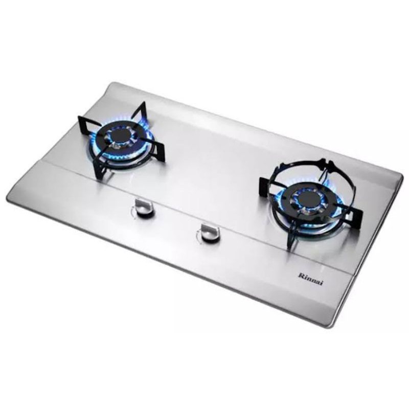 Jual Rinnai Kompor Tanam 2 Tungku RB712NS RB 712 N (S) RB 712 NS Stainless | Shopee Indonesia