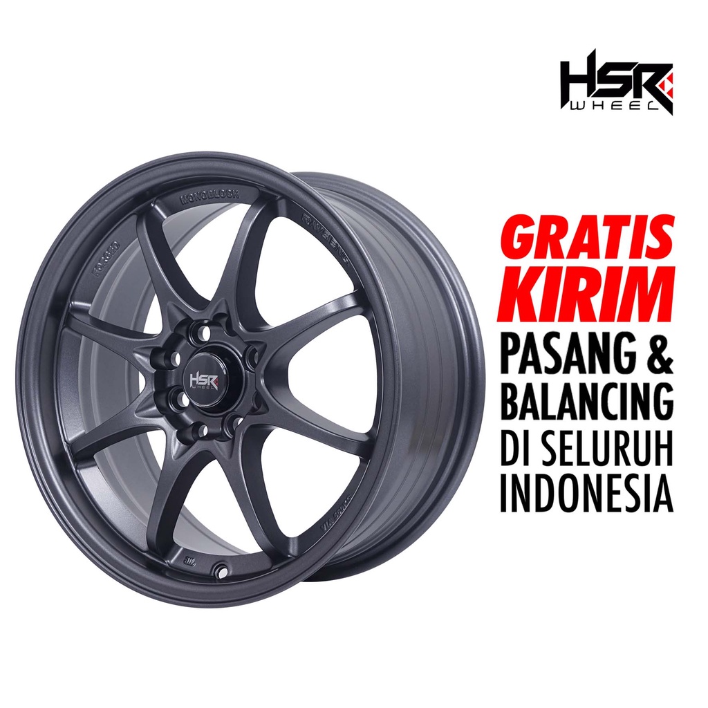 Jual Velg mobil ring 16 HSR HIROSHIMA FC HSR R16X7 H8X100-114,3 ET38 SMG Indonesia|Shopee Indonesia