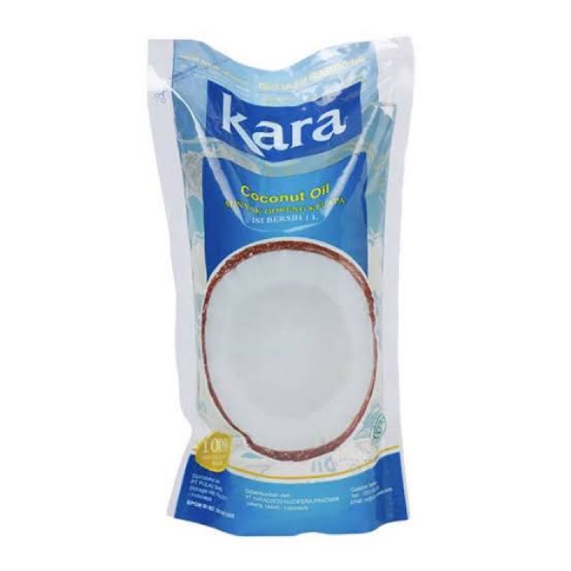 Jual Coconut oil Kara/ Minyak kelapa Kara 1 liter | Shopee Indonesia