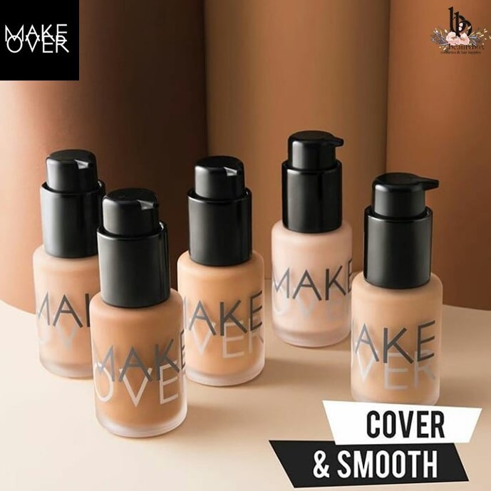 Jual MAKEOVER Ultra Cover Liquid Matt Foundation Spf31 33ml | Shopee ...