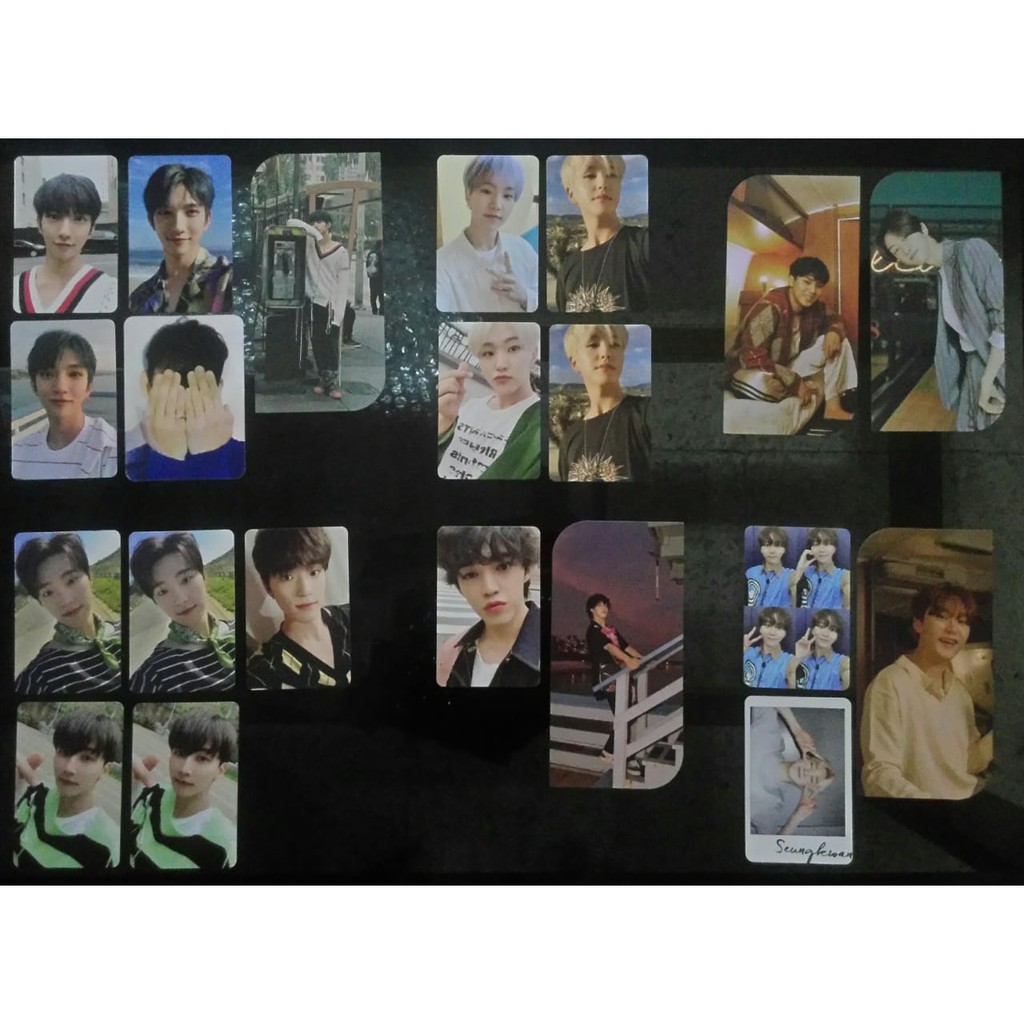 Jual Seventeen Heng:garae SCoups Jeonghan Joshua Hoshi Dino Mingyu Seungkwan Dino The8 Photocard ...