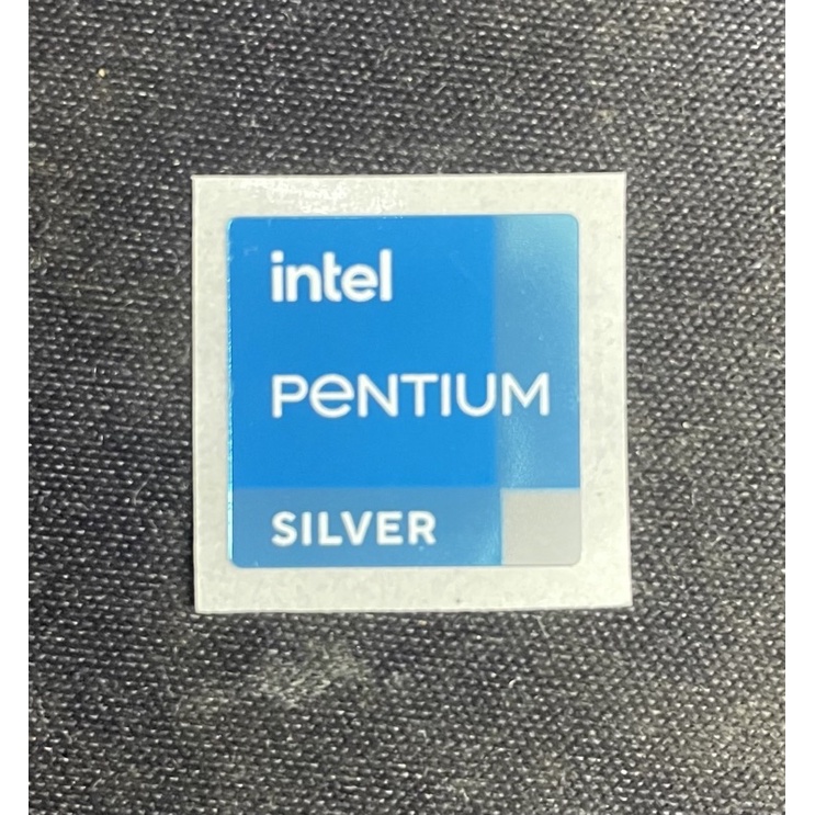 Jual Sticker stiker logo intel Pentium Silver 11th gen ori Indonesia ...