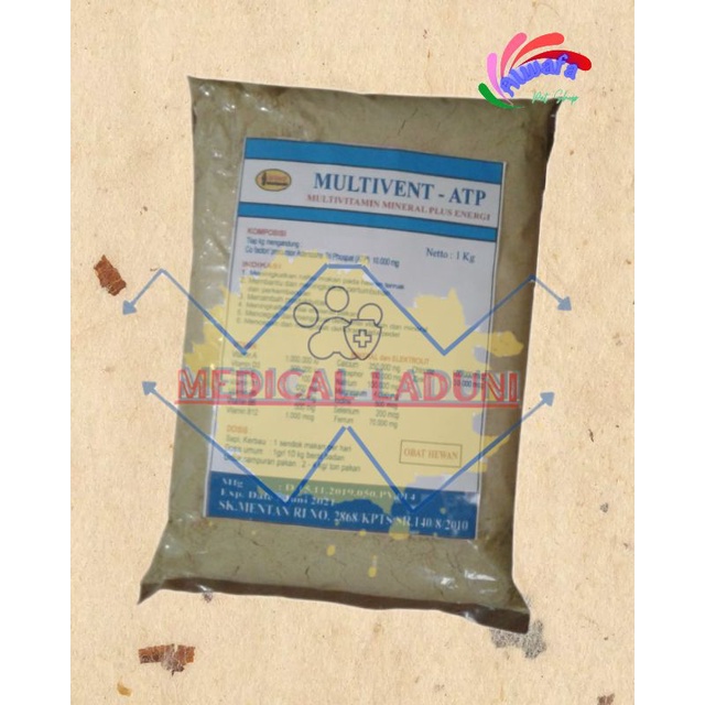 Jual MULTIVENT - ATP asam amino mineral multivitamin mineral plus ...