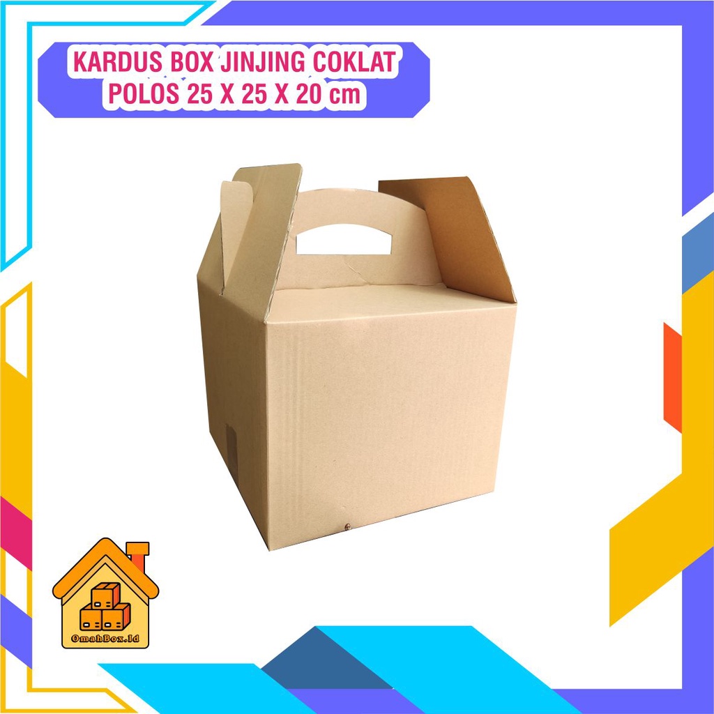 Jual Kardus Box Jinjing polos 25x25x20 cm | Kardus takeaway | jinjing ... Jual Kardus Box Jinjing polos 25x25x20 cm | Kardus takeaway | jinjing ...