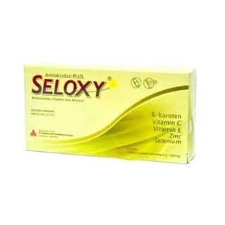 Jual Seloxy Strip isi 6 Tablet/Vitamin dan Mineral/Vitamin C A E/Zinc ...