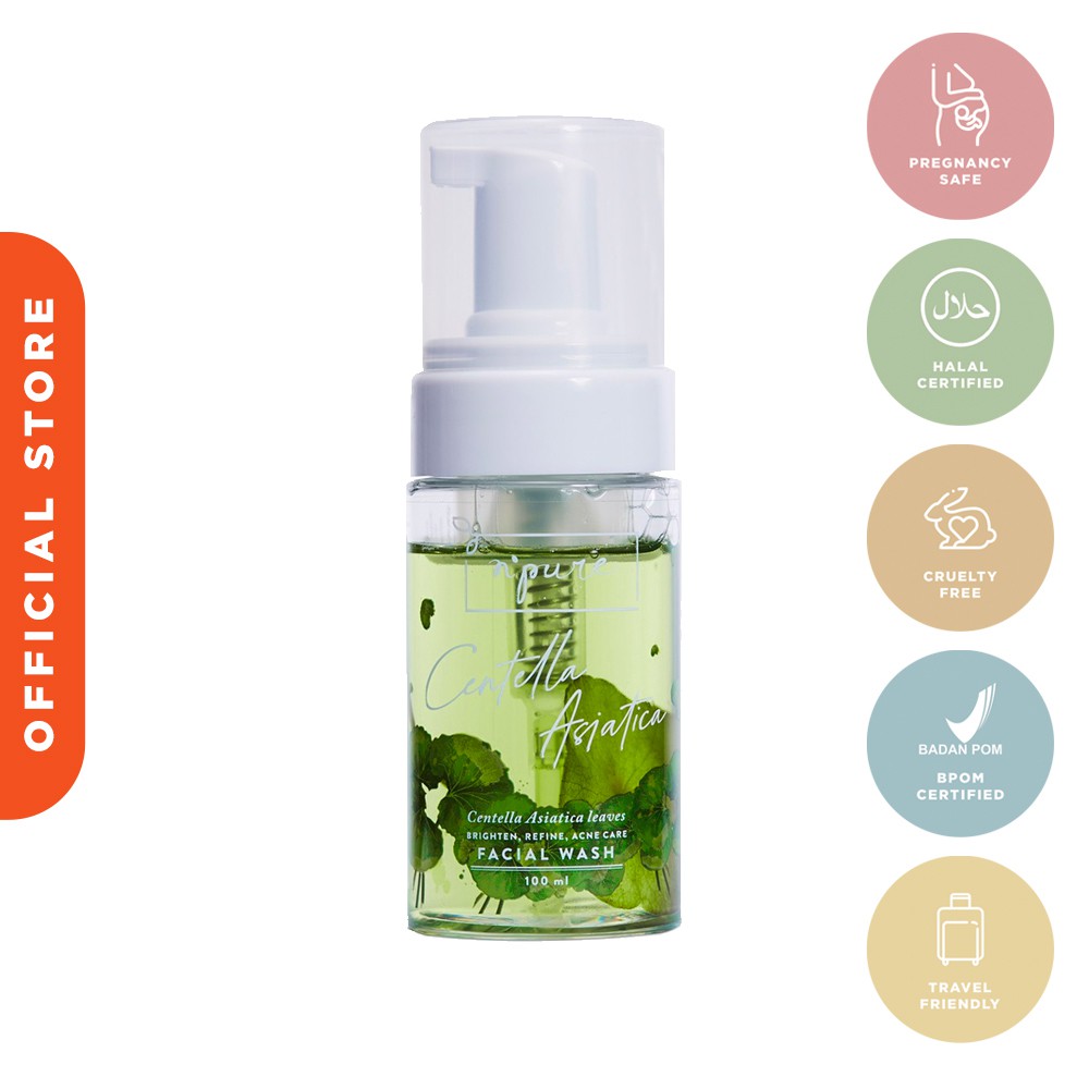 MSBB - NPURE CICA Acne Clear Face Wash 100ml - My Skin But Better