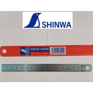 Jual Penggaris stainless steel SHINWA Steel Ruler, 15 cm 13005 | Shopee Indonesia