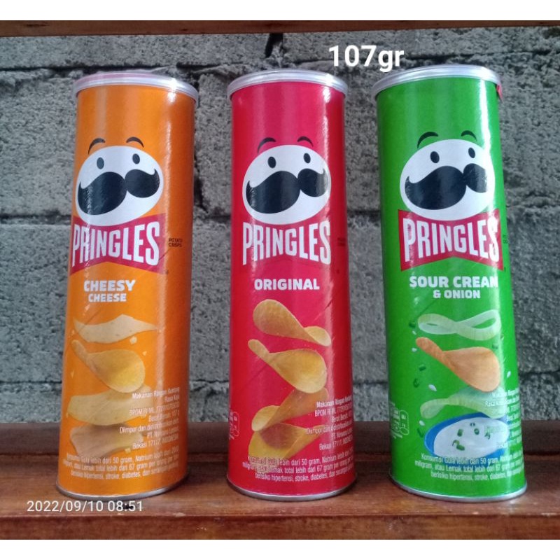 Jual pringles 107gr | keripik kentang | Shopee Indonesia