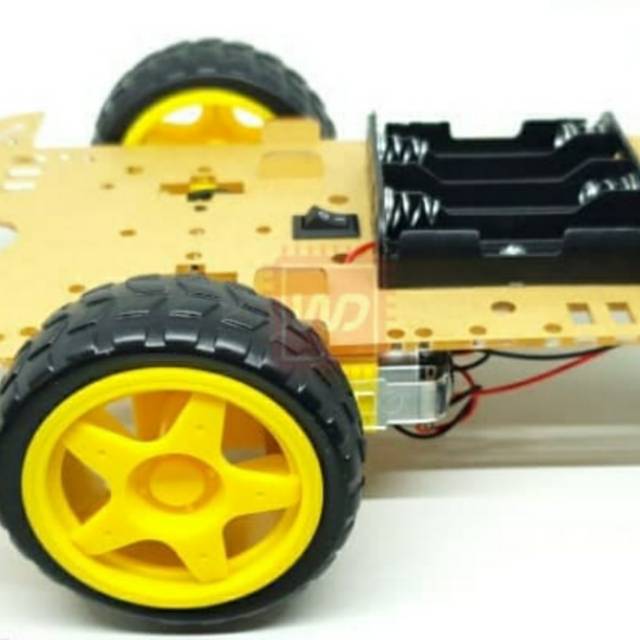 Jual Smart Car Robot 2WD Chassis Kit With Speed Encoder | Shopee Indonesia
