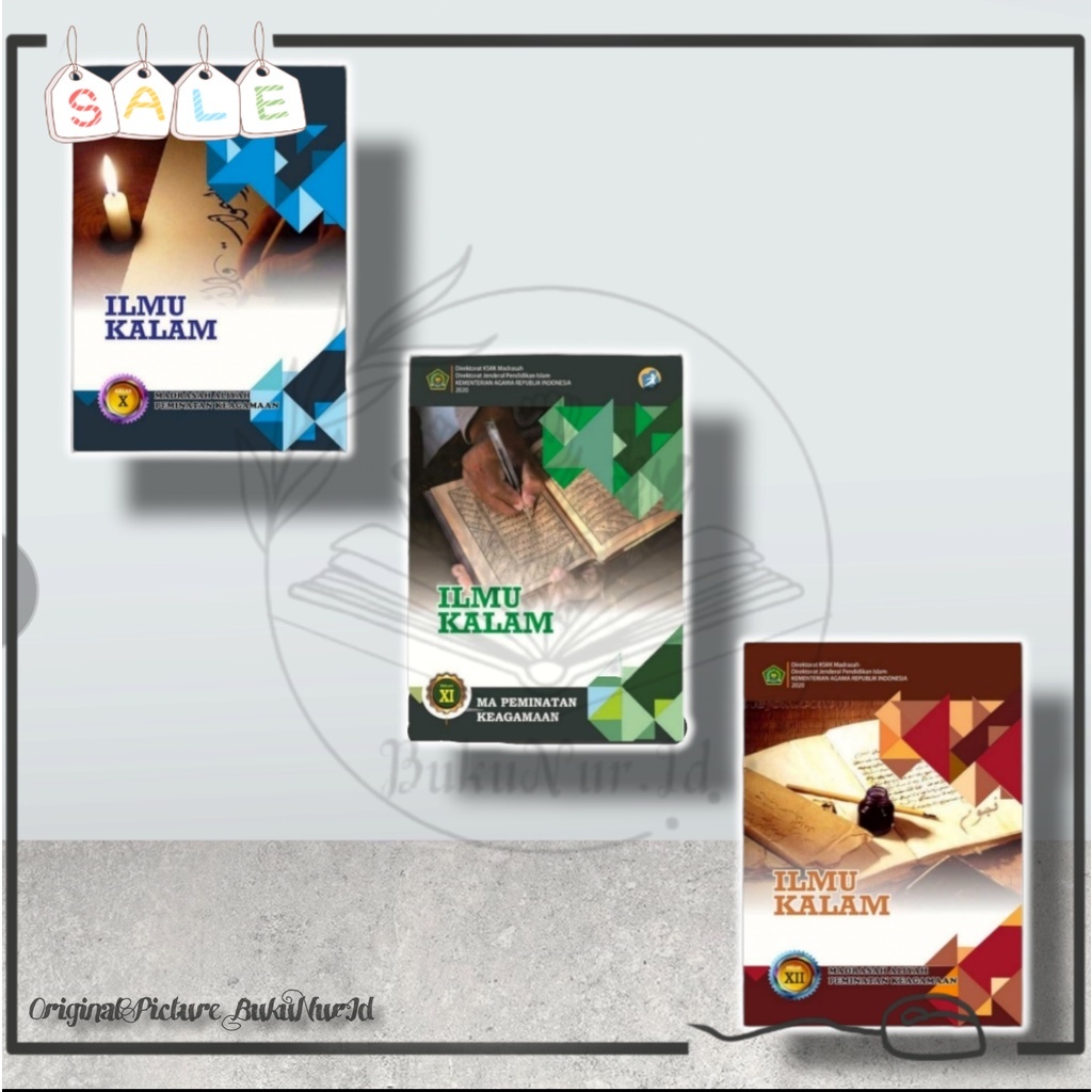 Jual Buku Ilmu Kalam Peminatan Keagamaan Madrasah Aliyah KMA Kelas X XI ...
