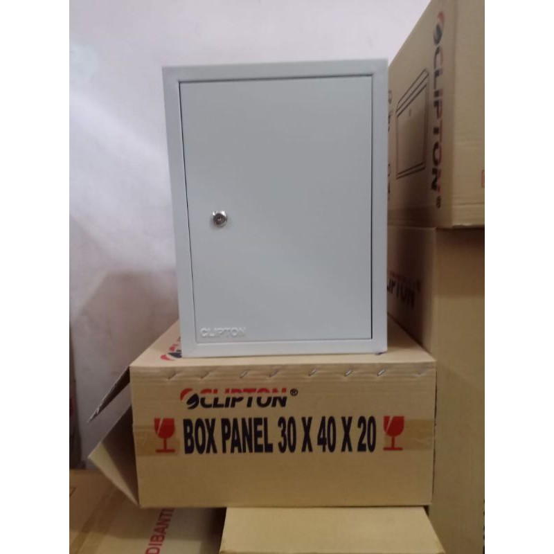 Jual Panel box Clipton 30 x 40 x 20 kunci biasa | Shopee Indonesia