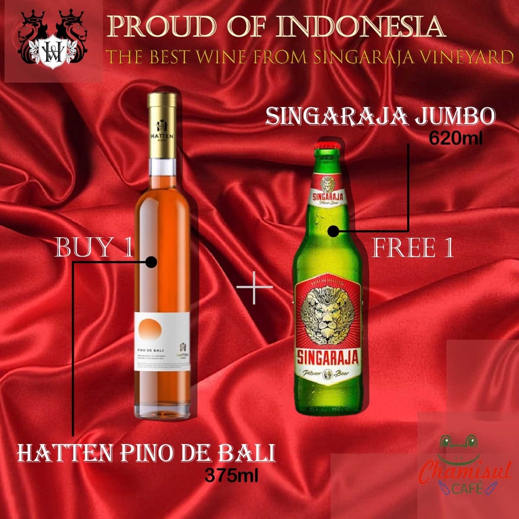 Jual Hatten Wine Pino De Bali 750ml | Shopee Indonesia