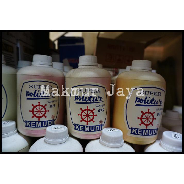 Cat kemudi plitur politur kayu warna lengkap - 071 kuning muda pcp332 ...