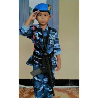 Jual SERAGAM TNI AU LORENG ANAK / SERAGAM TNI AD LORENG ANAK / ANGKATAN ...
