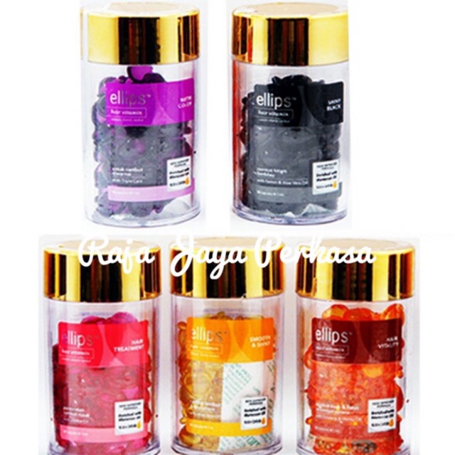Jual Ellips Vitamin Rambut Botol 50s (Ellips Jar 50s) | Shopee Indonesia