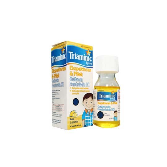 Jual TRIAMINIC EKSPEKTORAN DAN PILEK SIRUP 60 ML | Shopee Indonesia