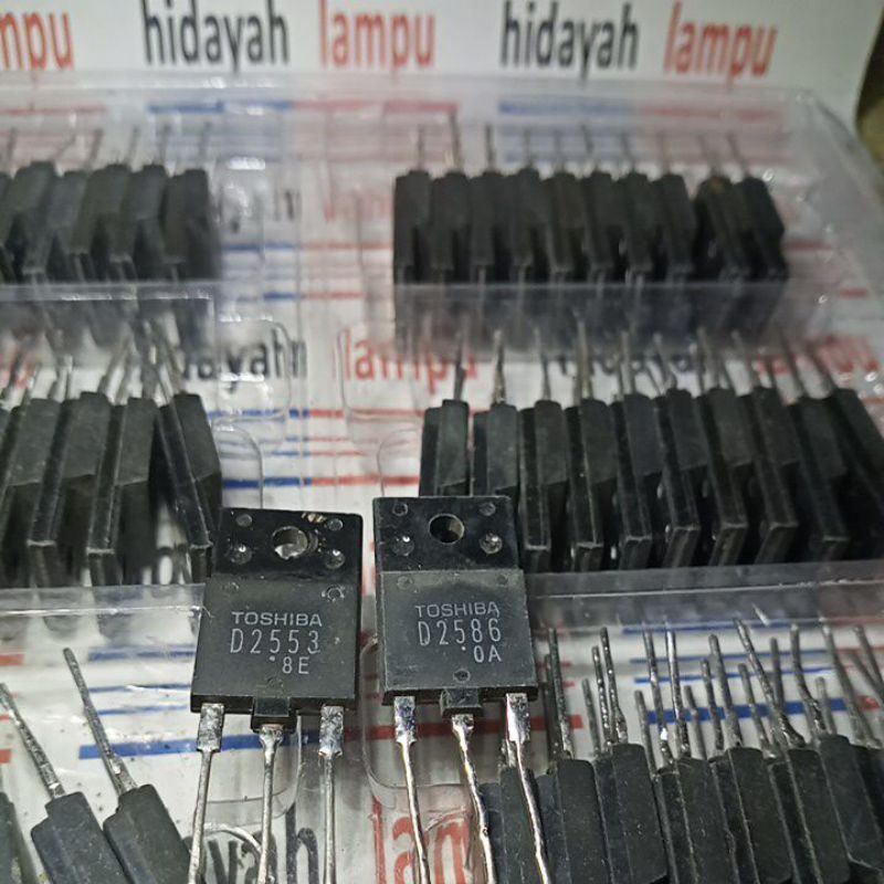 Jual Transistor Horizontal D2586 & D2553 ORIGINAL. | Shopee Indonesia