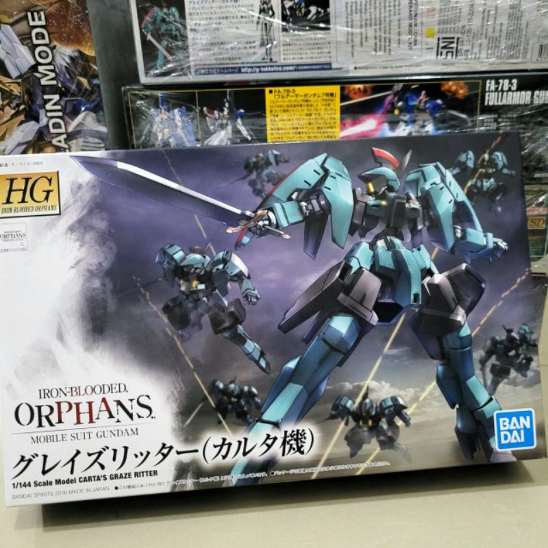 Jual Gundam HG Ibo 1/144 Carta's Graze Ritter Gundam Iron Bloaded ...