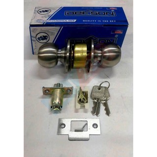 Jual KUNCI BULAT DEKKSON KCBL 8587 ET SSS Kunci Pintu Stainless Bulat ...